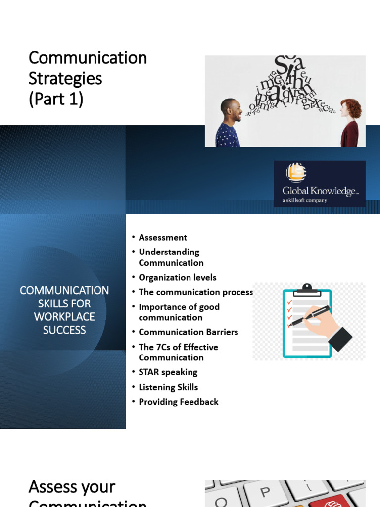 Communication Strategies | PDF
