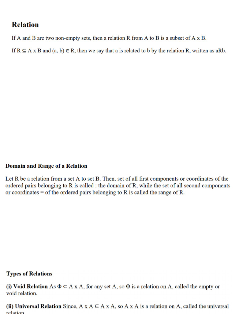 relat anf func | PDF