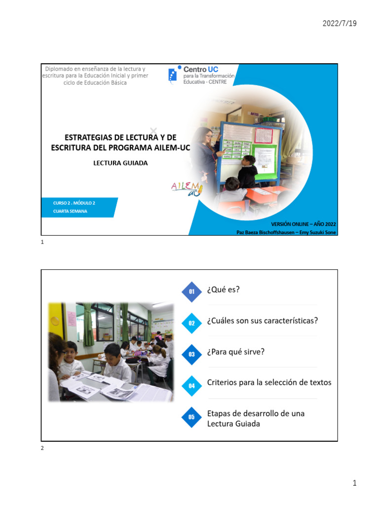 Lectura Guiada | PDF