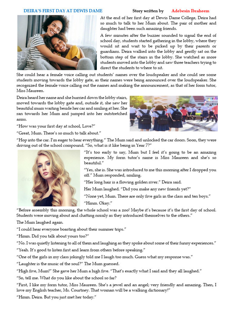 Use of Metaphor Reading Comprehension | PDF