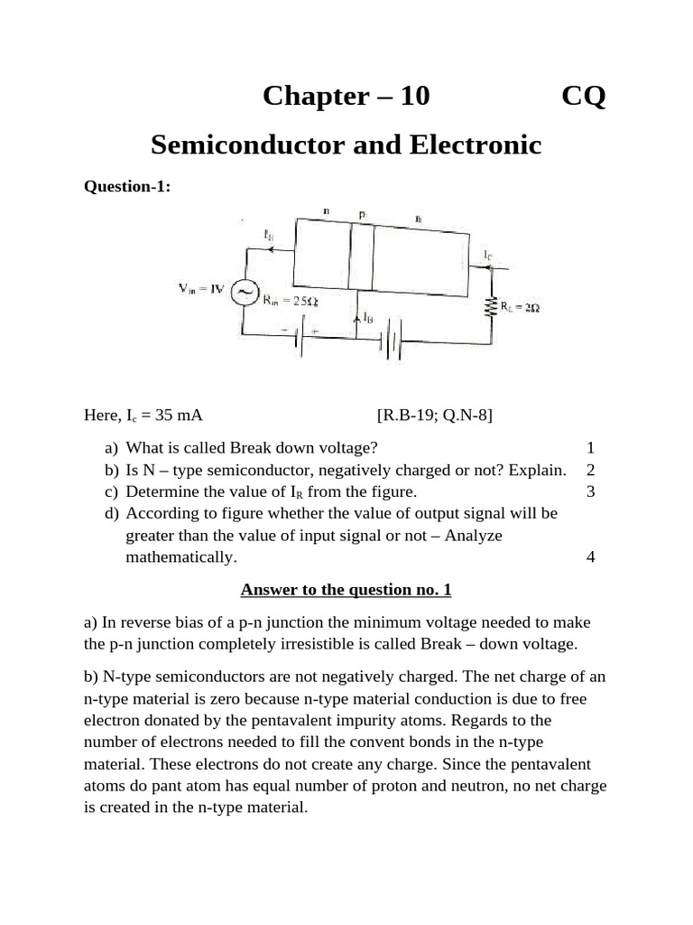 Semiconductor and Electronic..CQ | PDF