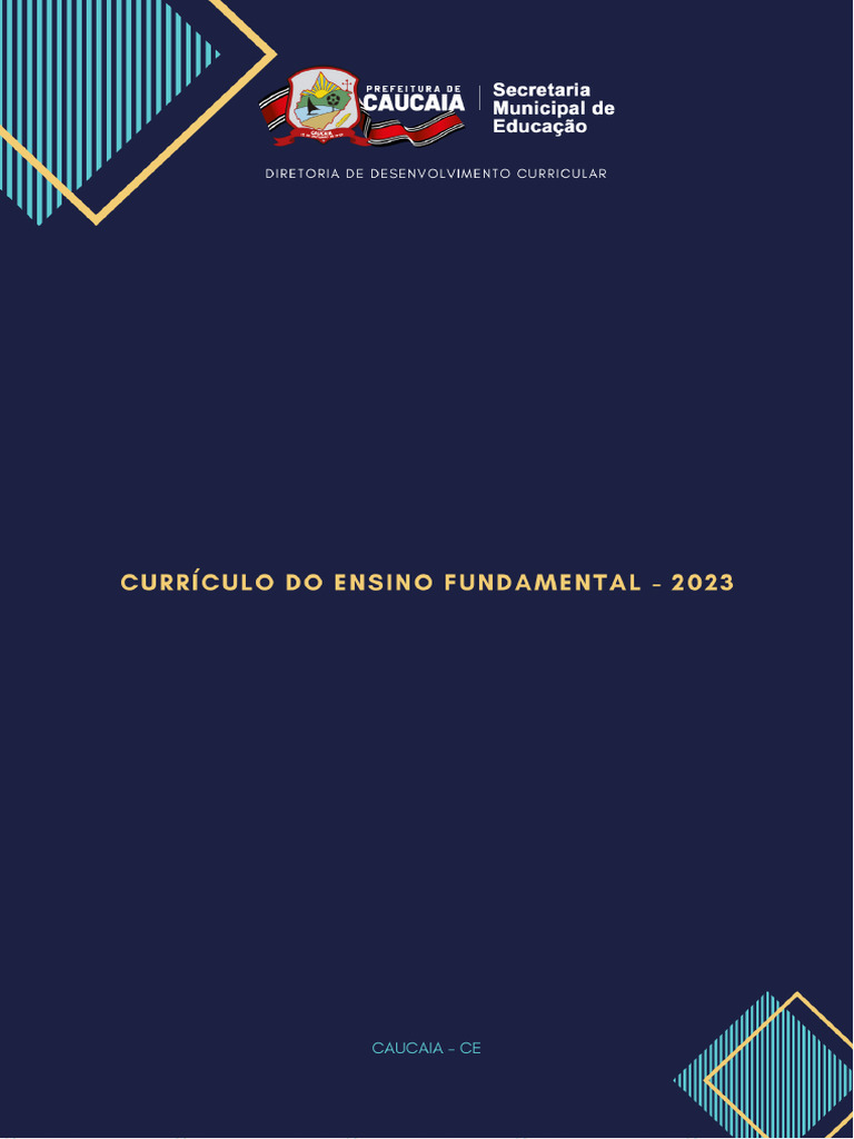 Currículo Ensino Fundamental - 2023 | PDF