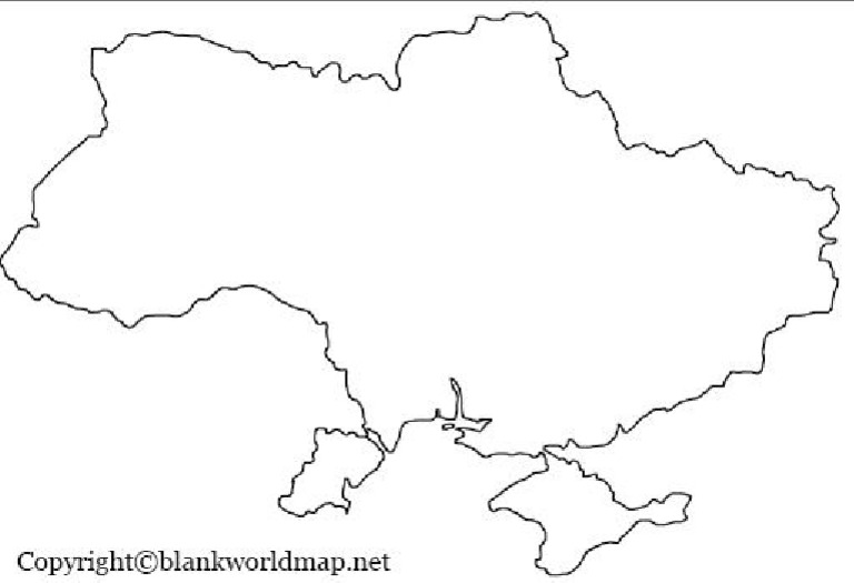 Blank Map of Ukraine | PDF