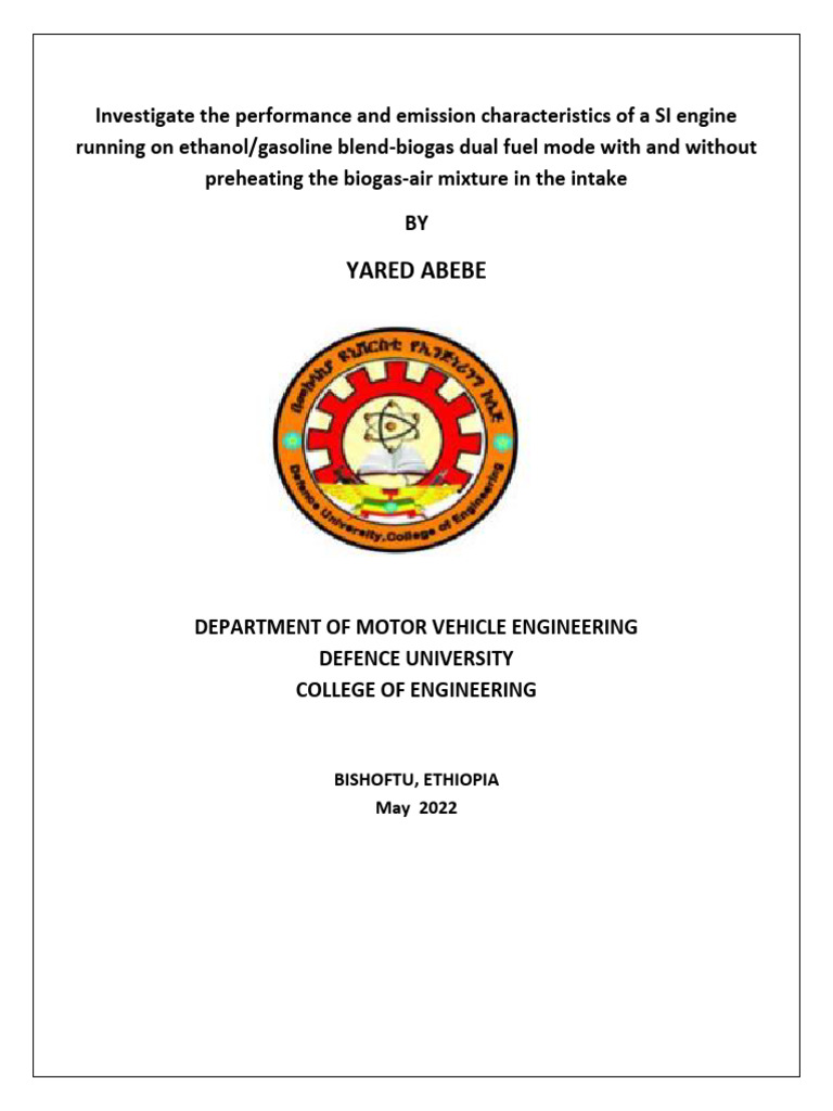 Yared Proposal | PDF