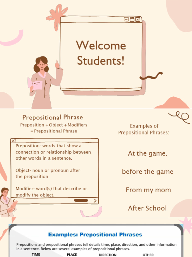 Prepositional Phrase | PDF