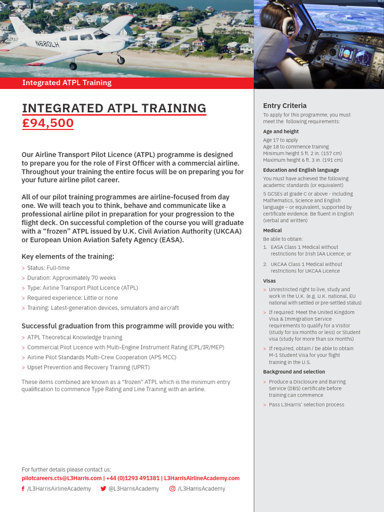Single Integrated Atpl Route Guide 140624 | PDF