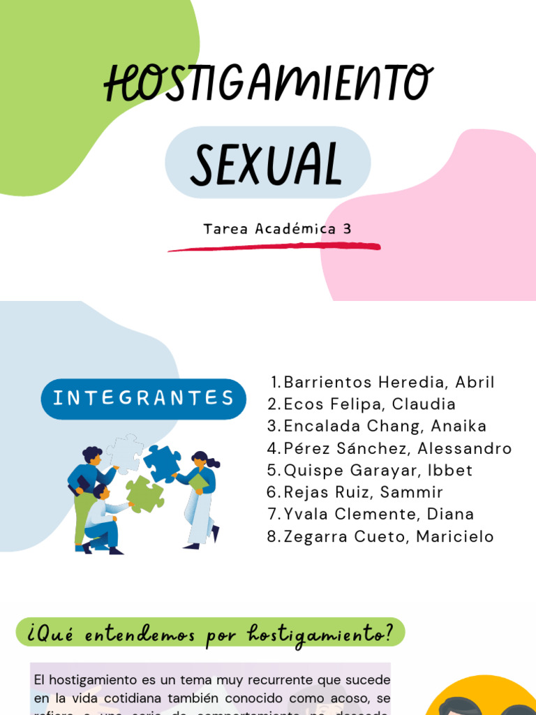Ta3 - Dirección de Personas | PDF | Acoso | Acoso sexual