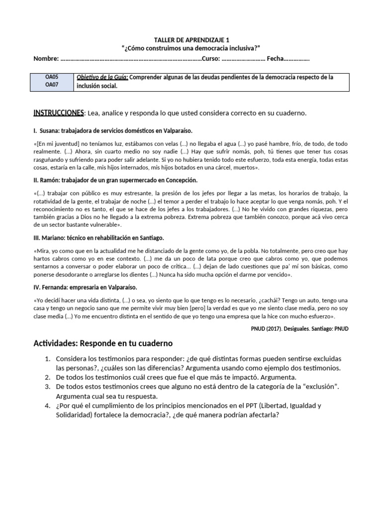 EC U3 Clase N1 | PDF