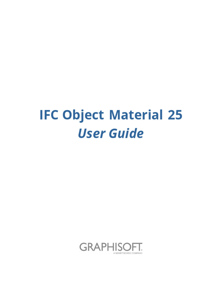 Ifc Object Material - INT25 - REV A | PDF | Library (Computing ...