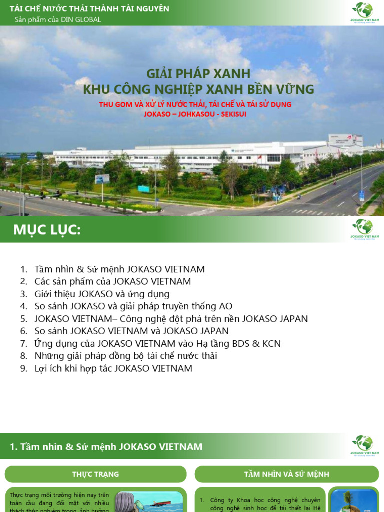 Jokaso Vietnam - KCN Xanh | PDF
