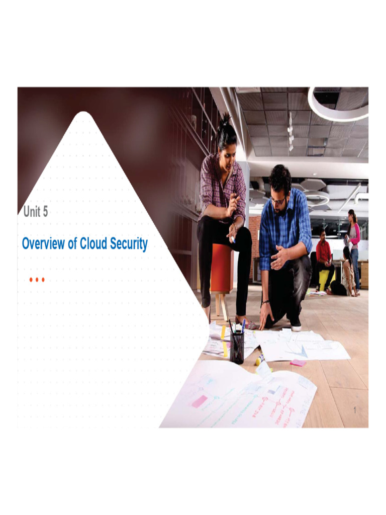 Cloud Computing - Unit5 | PDF | Cloud Computing | Computer Security
