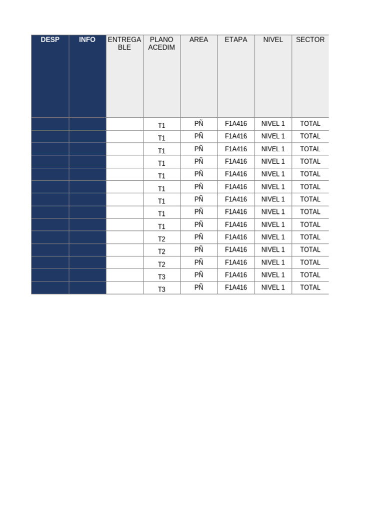 Inc Pn-Cob F1a416 Nivel 1 Esc Valores | PDF