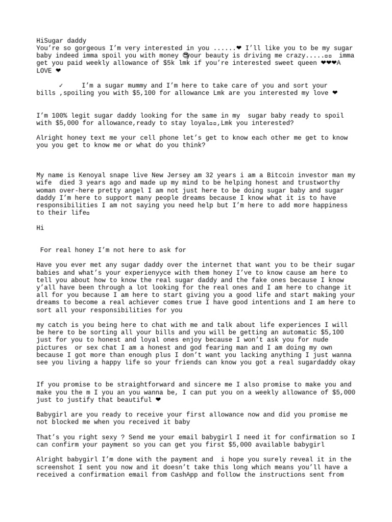 HiSugar Daddy-WPS Office | PDF | Self-Improvement