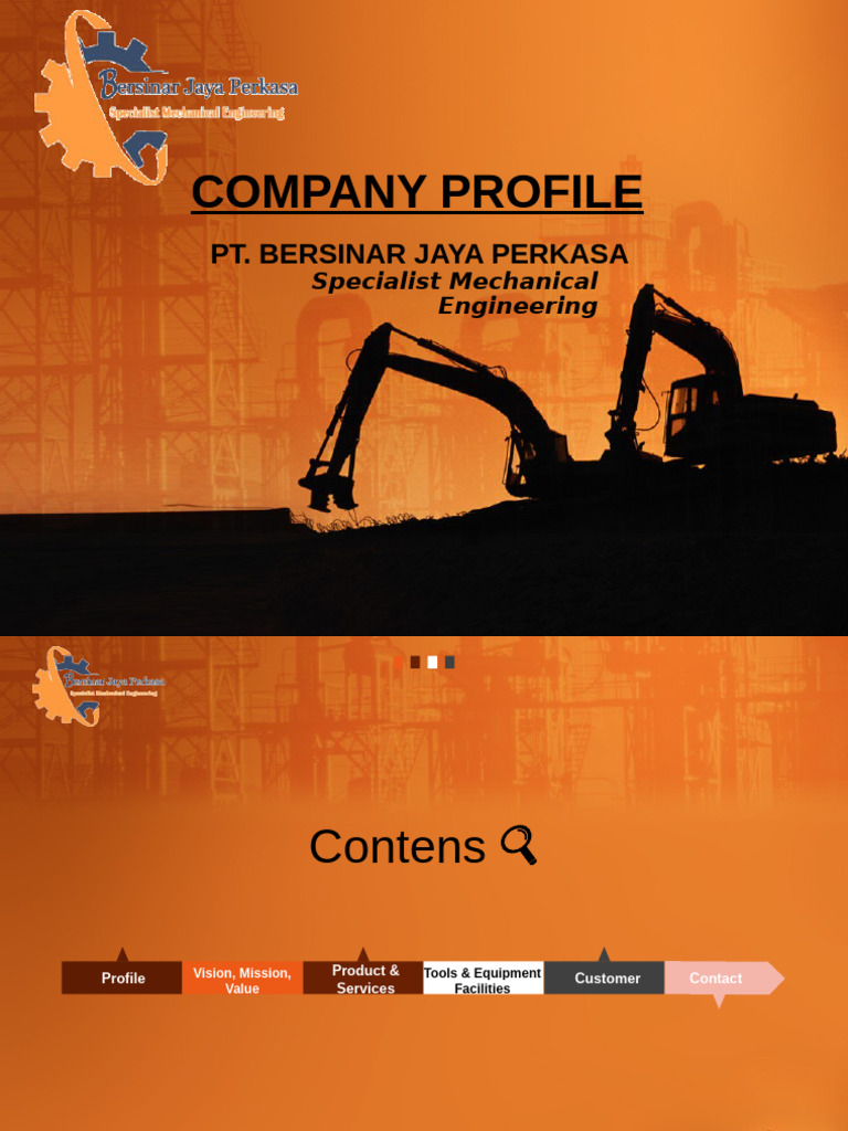 Company Profile PT - Bersinar Jaya Perkasa | PDF