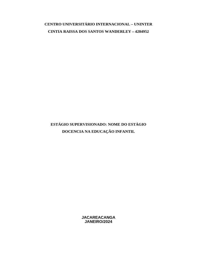 Producao Conceitual - Aprendizagem - Modelo UNINTER | PDF | Pedagogia | Carreira e Crescimento