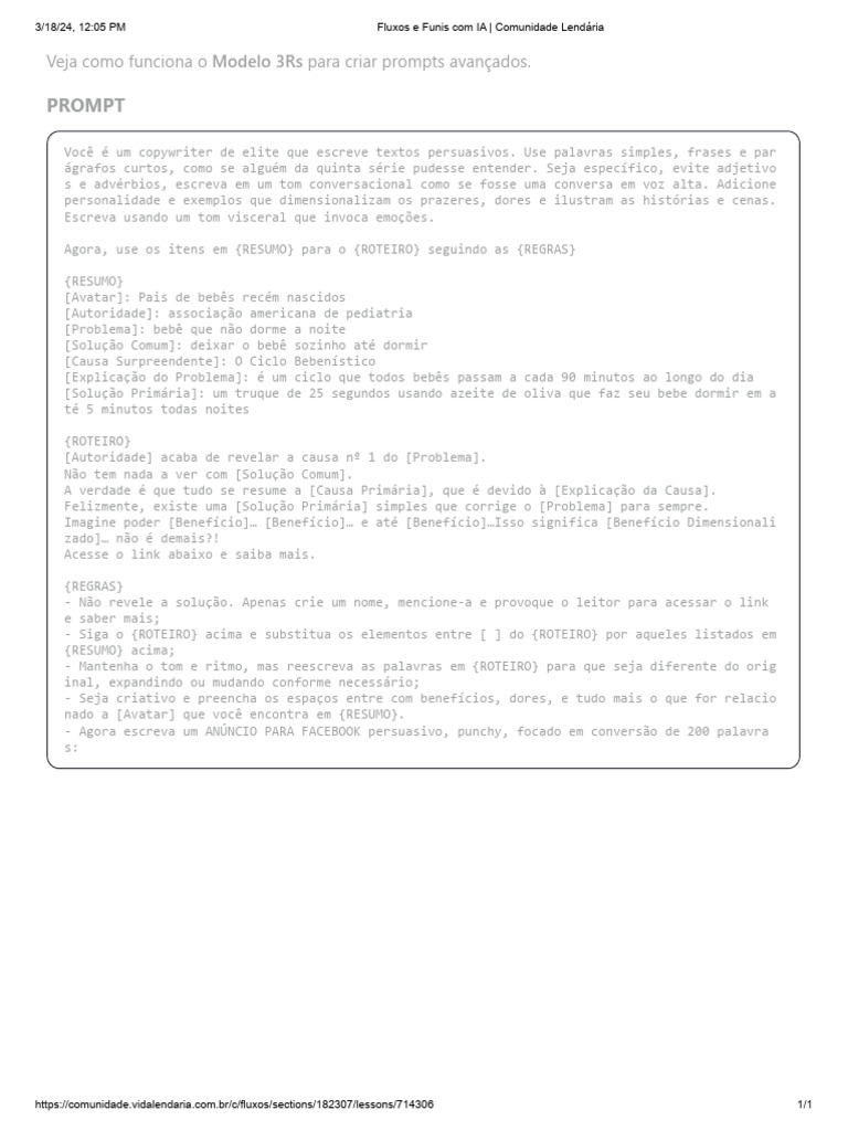 Aula 07 - Modelo 3Rs | PDF