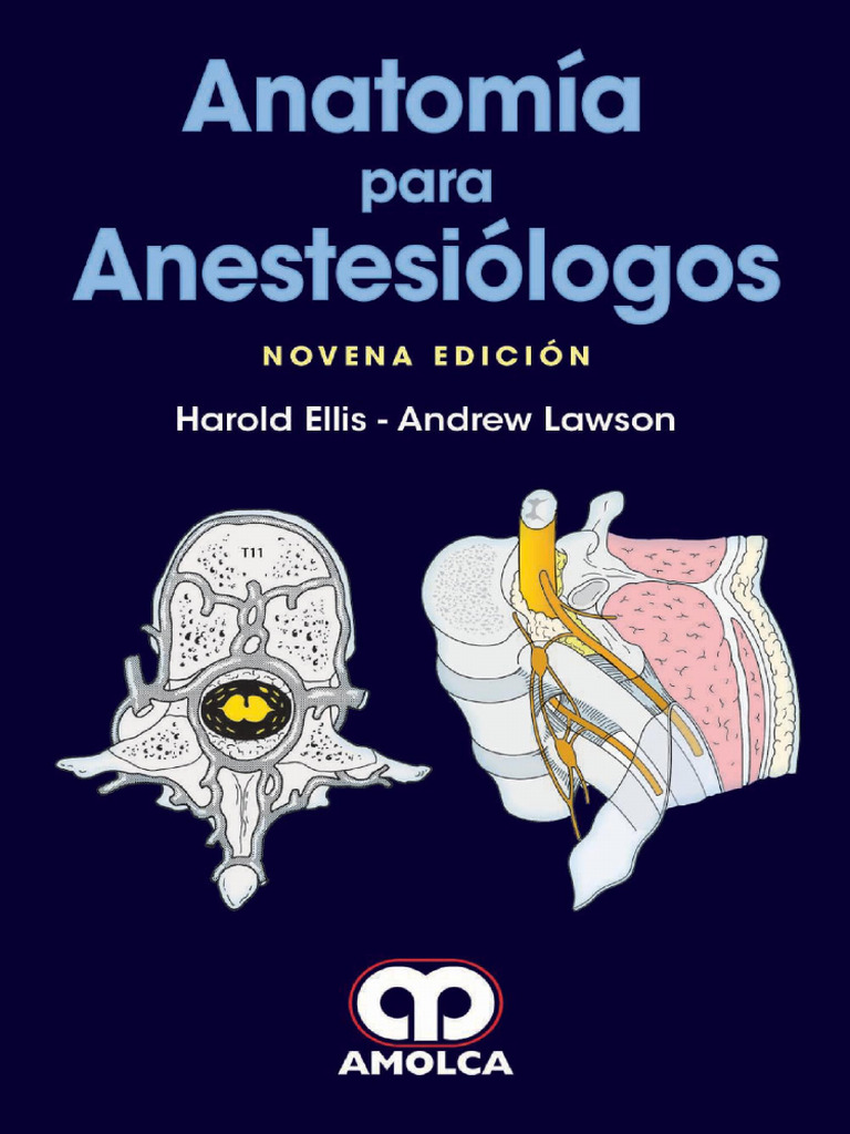 Anatomía para Anestesiólogos Novena Edición Harold Ellis Andrew | PDF