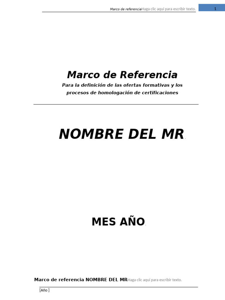 PLANTILLA MR | PDF