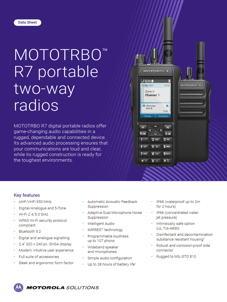 R7 DataSheet ENG | PDF
