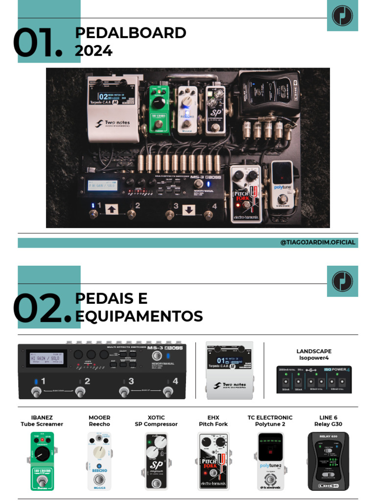 PEDALBOARD 2024 Tiago Jardim | PDF