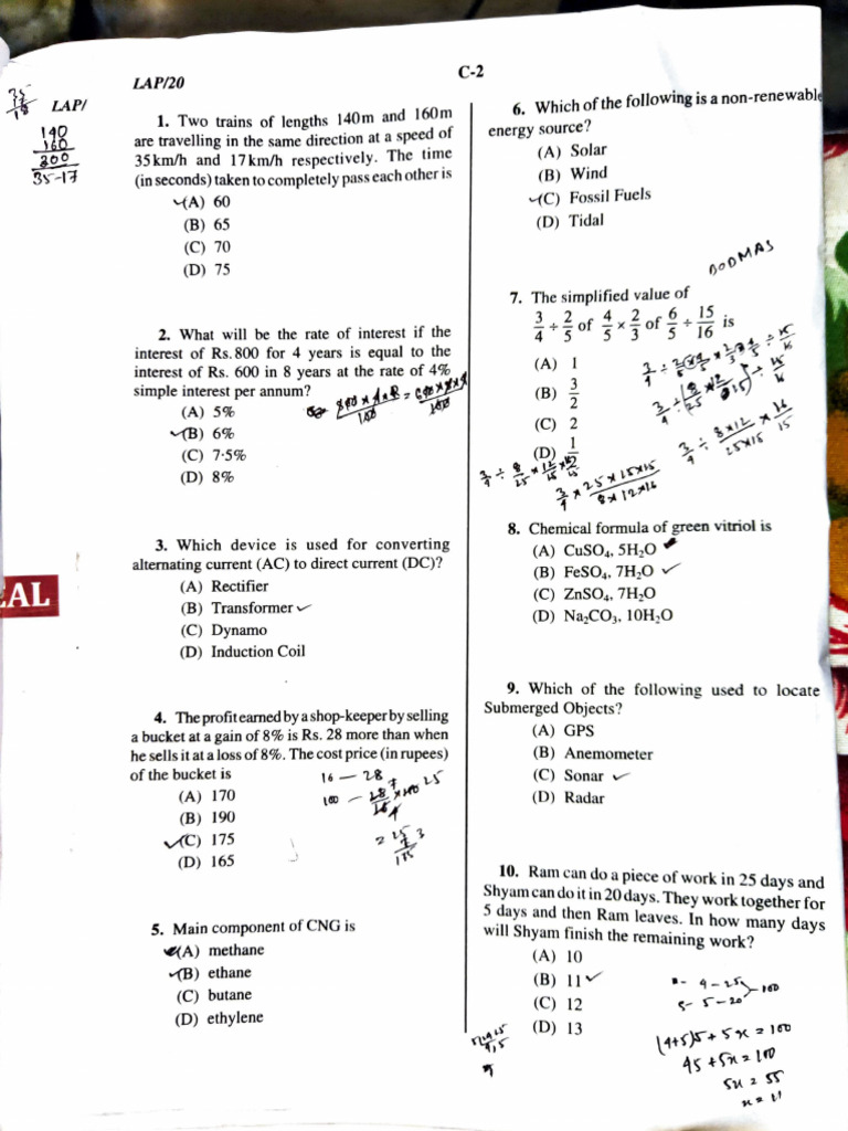 PSC Lab Assistant | PDF