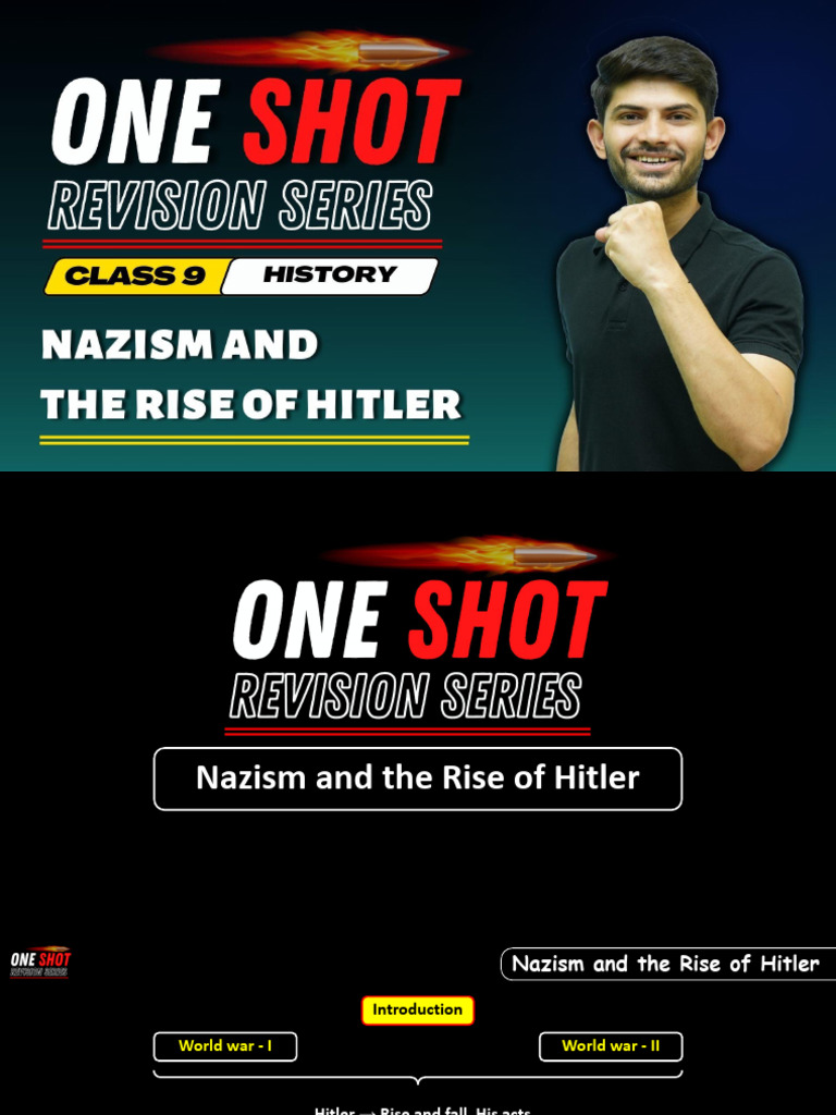 Nazism and The Rise of Hitler One Short | PDF