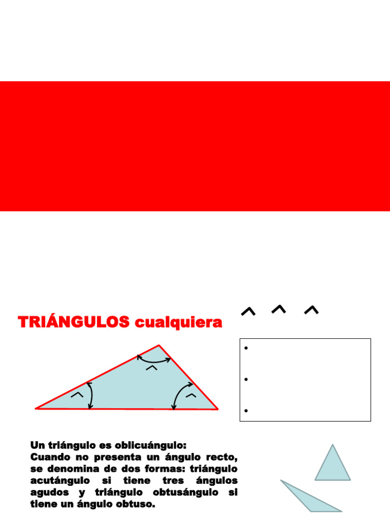 05 - Triangulos 2 TEORIA | PDF | Triángulo | Métodos y materiales de ...