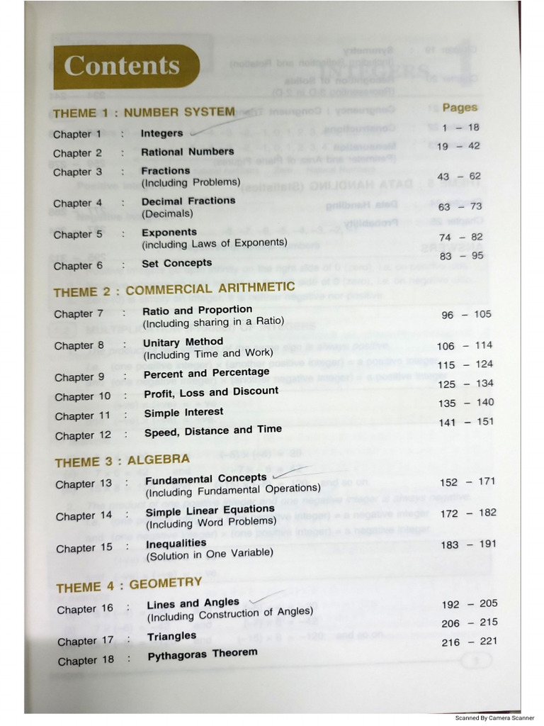 Mathematics Chapter 4 To 13 | PDF