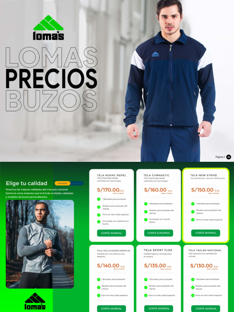 Lista de Precios Buzos 2024 | PDF