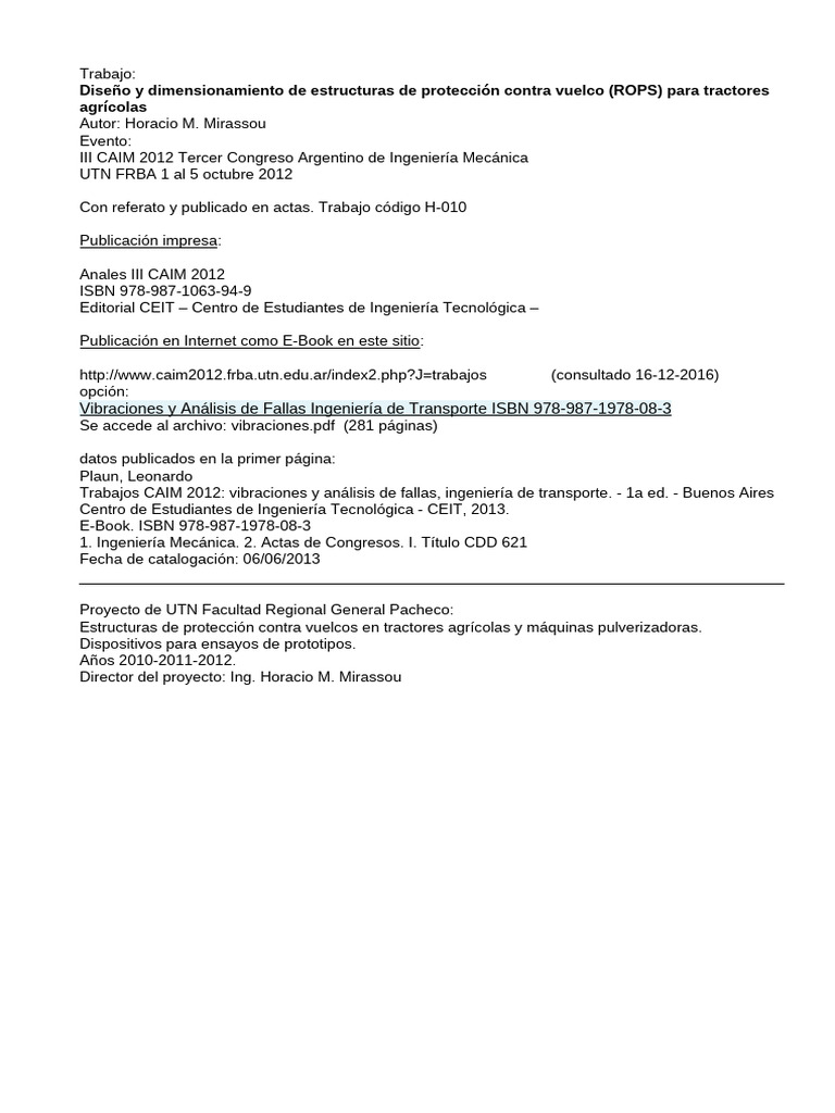 Iii Caim 2012 Isbn | PDF