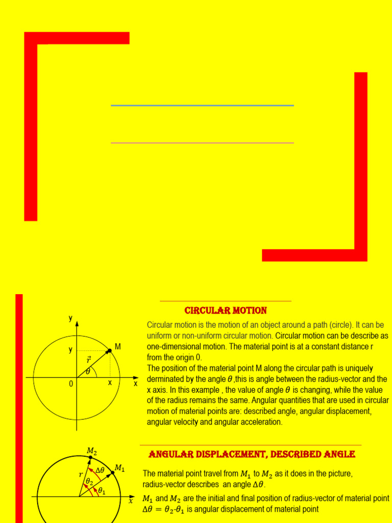 circularMotion | PDF