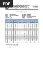 Contoh Borlog | PDF | Pengujian | Ilmu Tanah