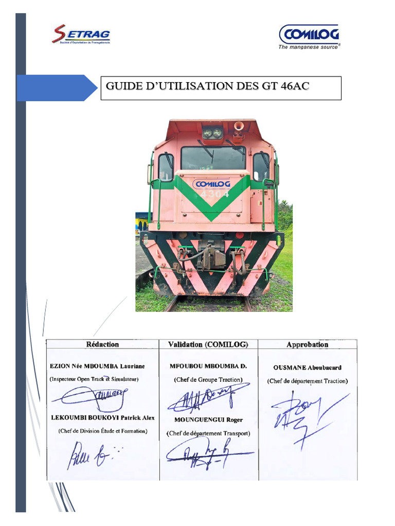 Guide Du Conducteur GT46AC | PDF