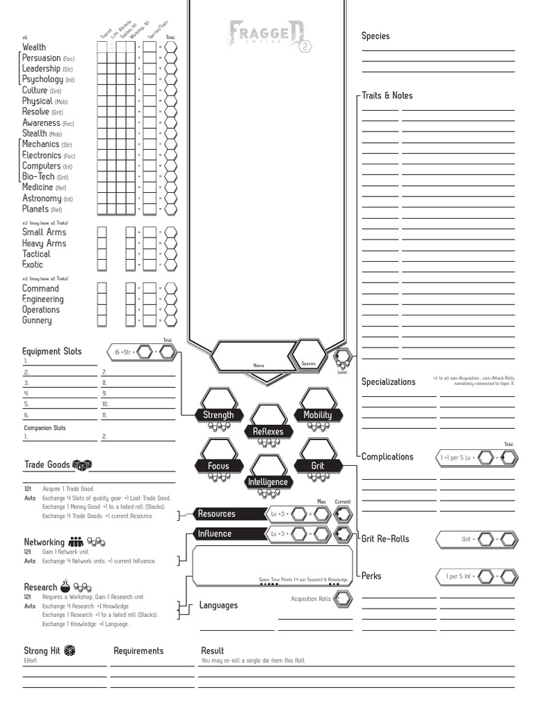 FE Character Sheets Risa | PDF