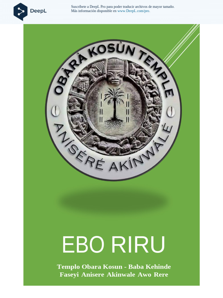 Toaz - Info Open Ebo Riru Complete English PR - (1) Es | PDF