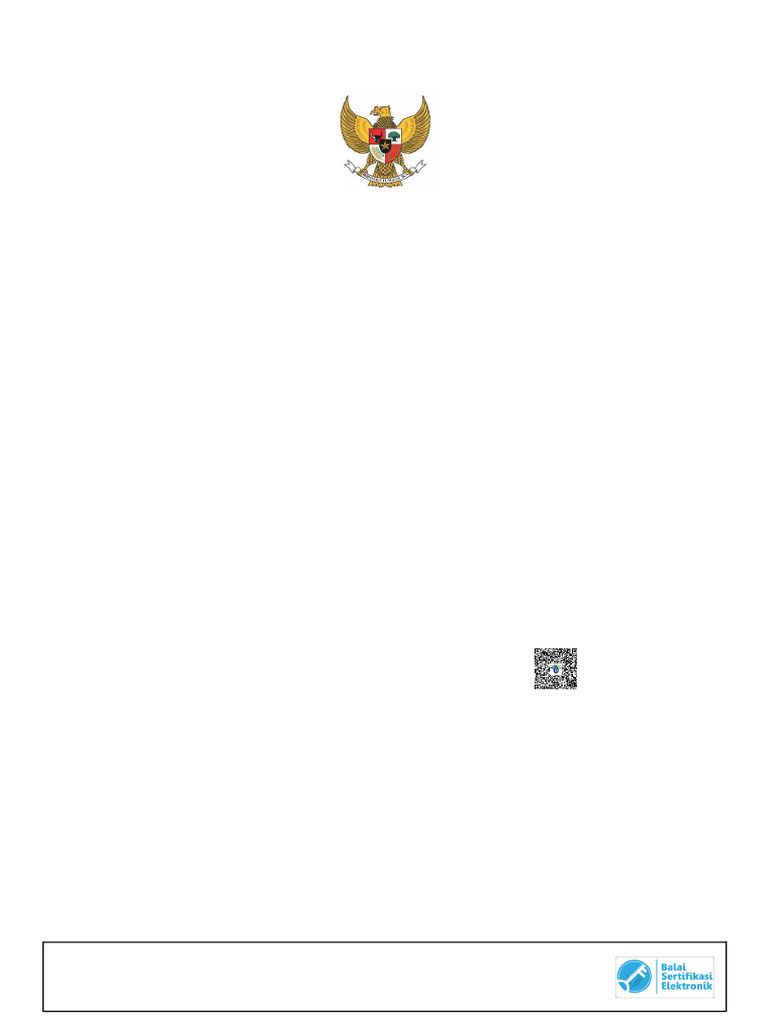 Pemerintah Republik Indonesia Perizinan Berusaha Berbasis Risiko NOMOR ...