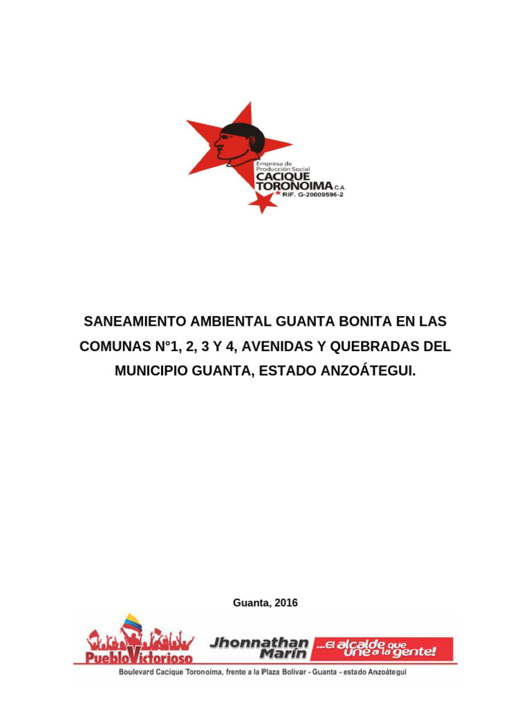 Plan Guanta Bonita Comunal 2016-A | PDF