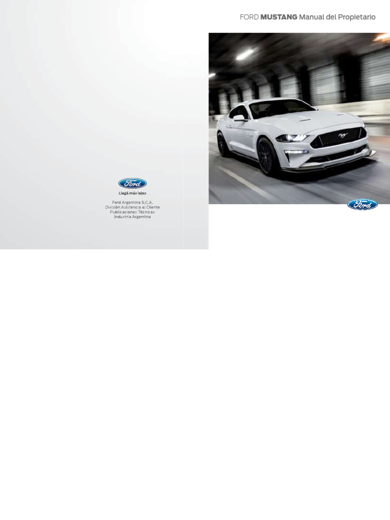 Manual Mustang 2021 02 | PDF