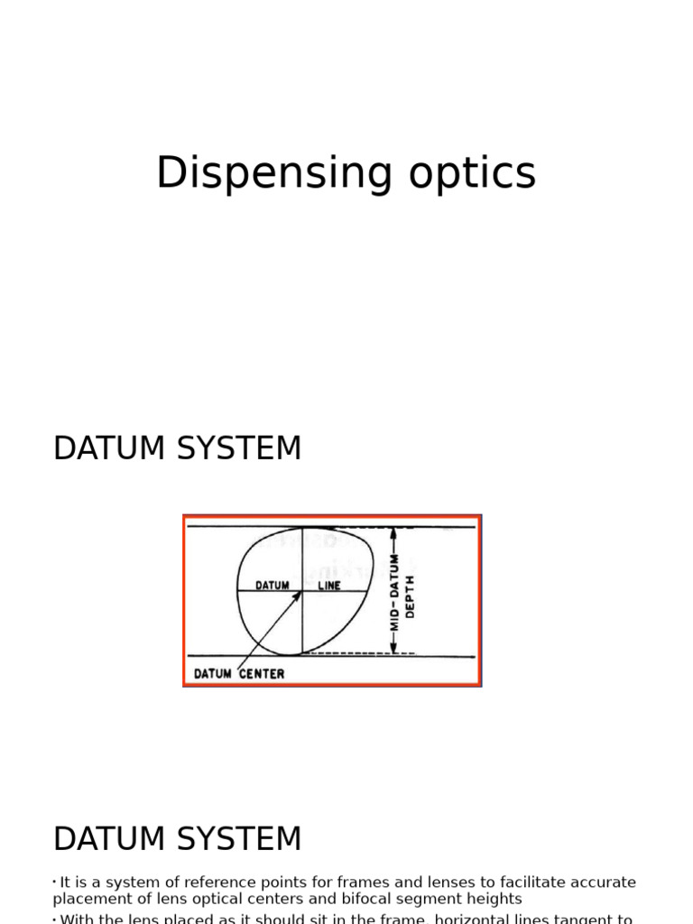 Dispensing Optics-Part2 | PDF | Glasses | Eye