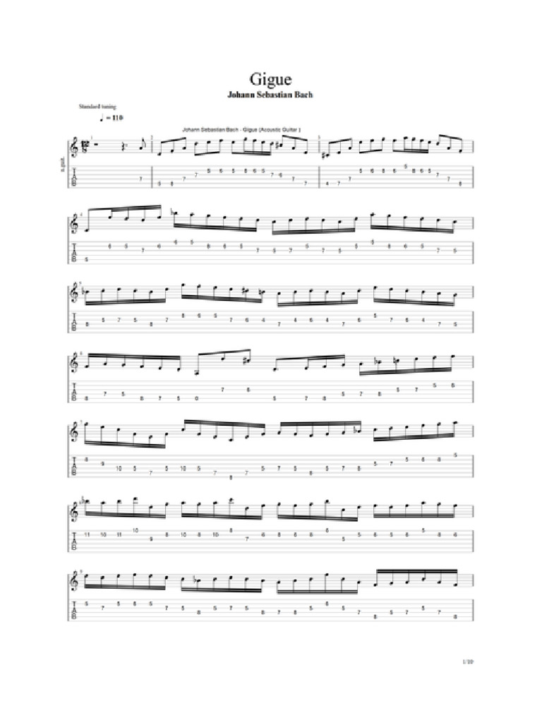 Gigue | PDF