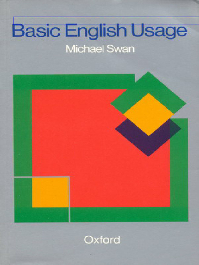 Basic English Usage - Oxford | PDF