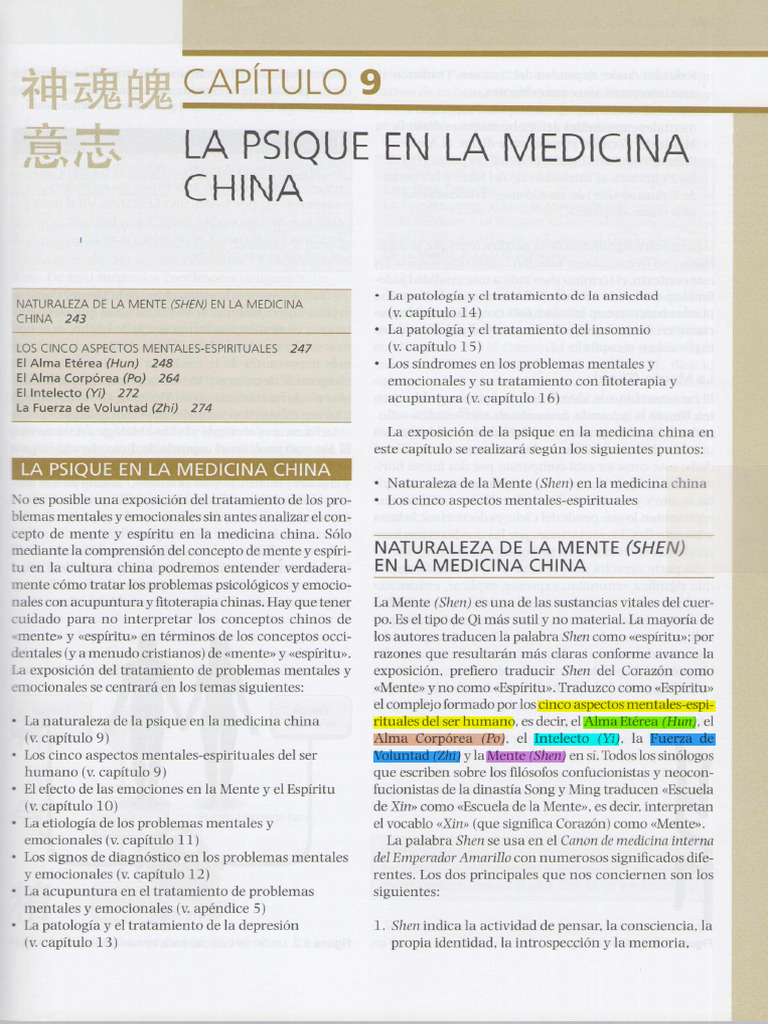 La Psique en La MTCH | PDF