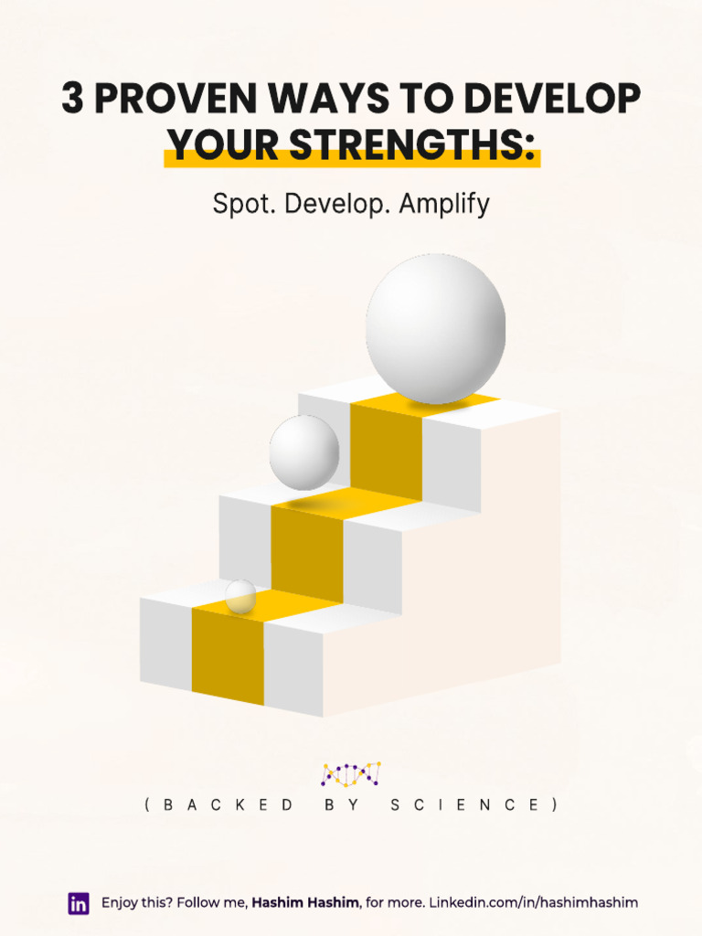 3 Proven Ways To Develop Your Strengths 1723753221 | PDF | Cognitive ...