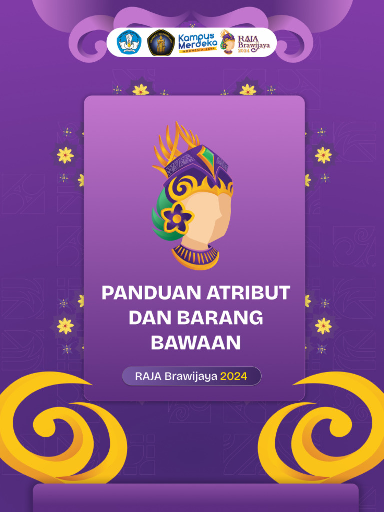 Buku Panduan Atribut Dan Barang Bawaan RAJA BRAWIJAYA 2024 | PDF