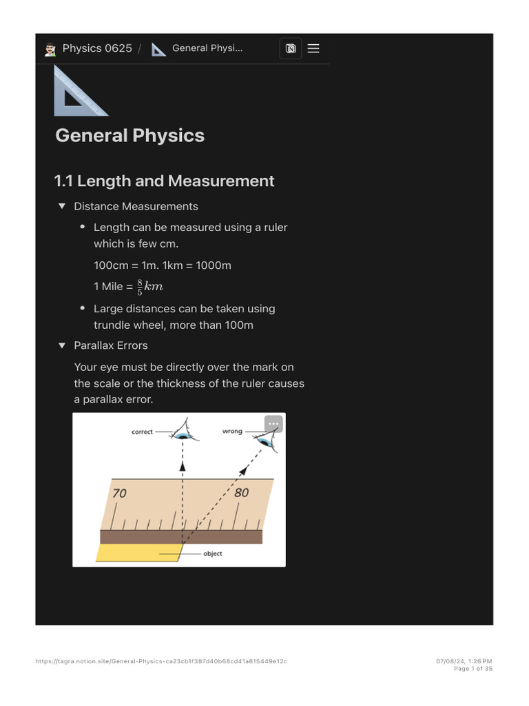 ? General Physics | PDF