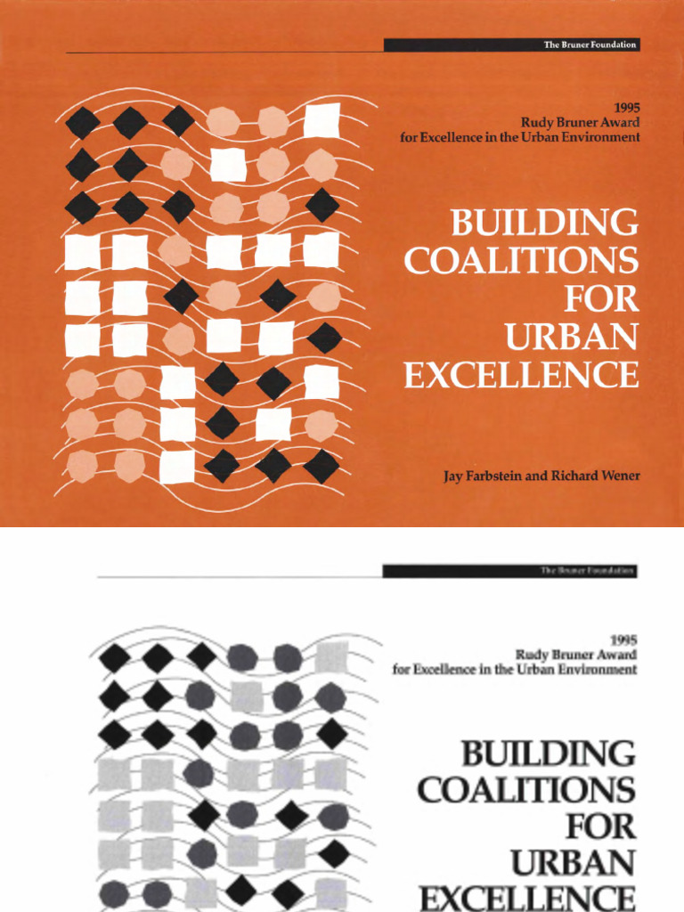 1995 Building Coalitions For Urban Excellence | PDF