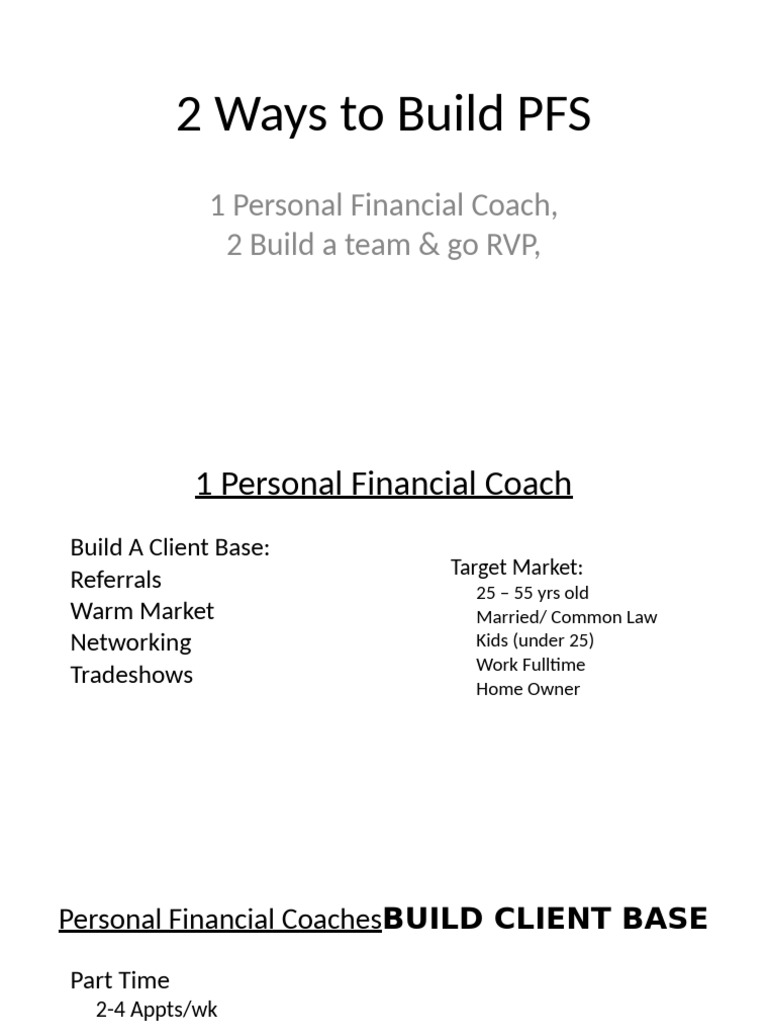 3 Ways To Build Primerica | PDF