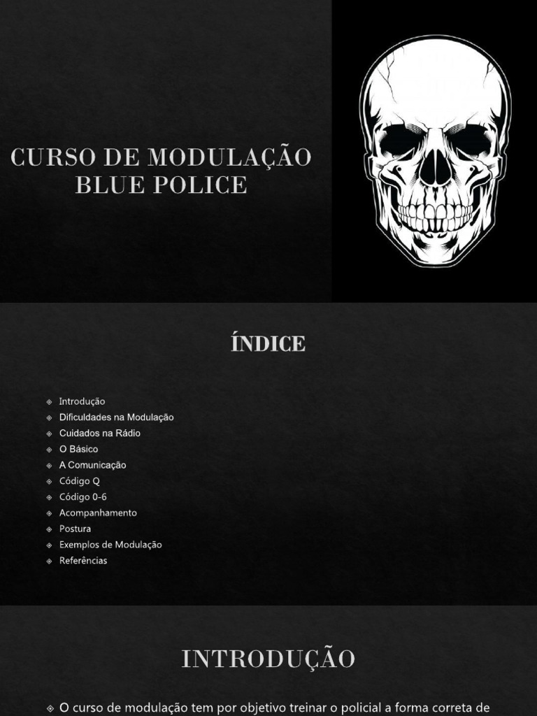 Curso de Modulacao Blue Police | PDF
