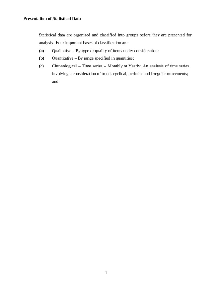 Presentation of Statistical Data | PDF | Spss | Histogram