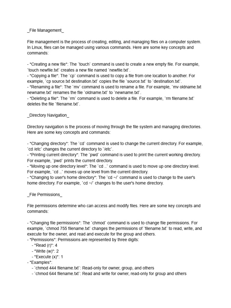 File Management | PDF